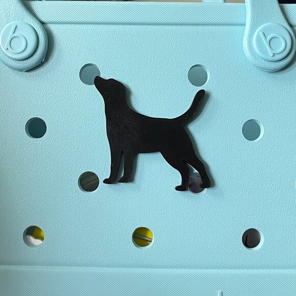 Studio Sea Designs | Bags | Black Lab Bogg Charmlabrador Bogg Charmlab ...